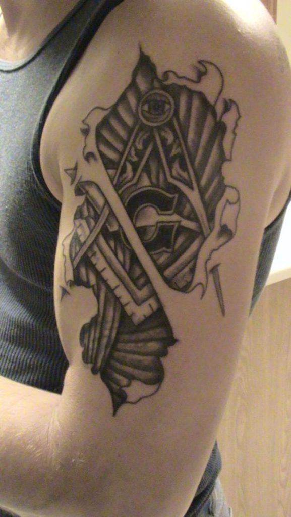 90 Masonic Tattoos For Freemasons [VIDEO] - MasonicFind