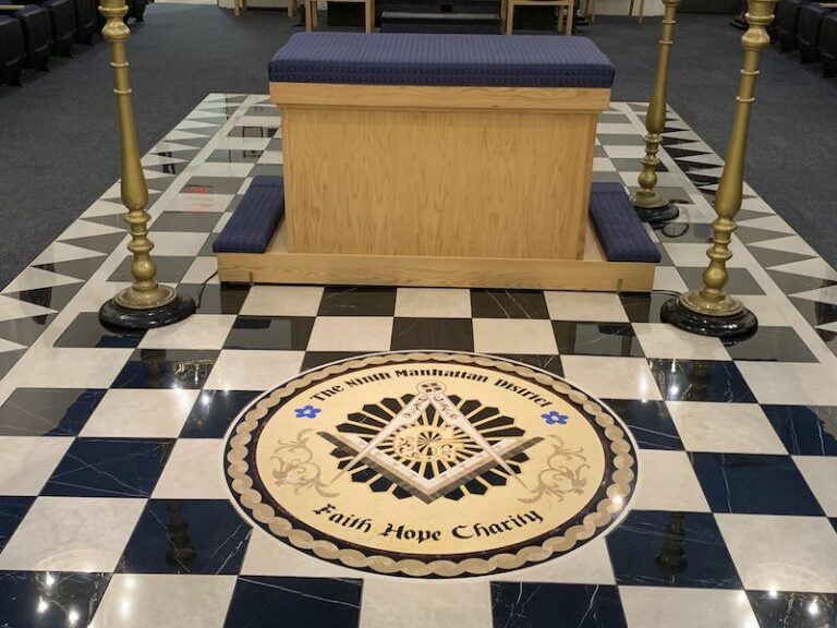 The Meaning of Mosaic Pavement (Checkered Tile) In Freemasonry