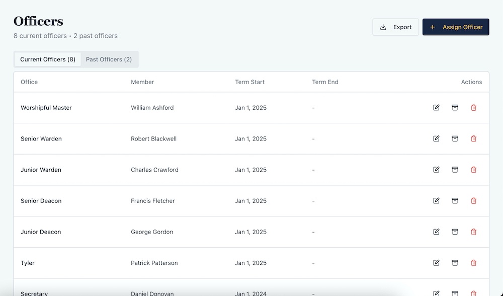 MasonicLodgeSecretary.com: Our new AI Masonic Lodge Management Tool